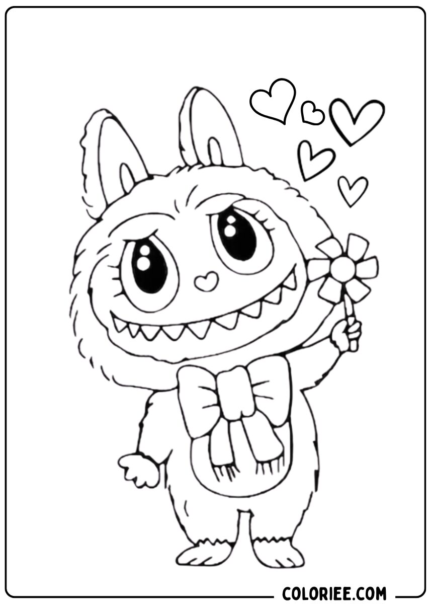 TOP 20 Coloriage Labubu gratuit