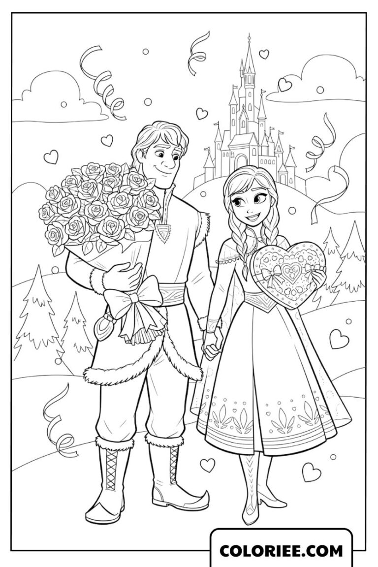 17 Coloriages Saint Valentin à télécharger gratuitement en PDF
