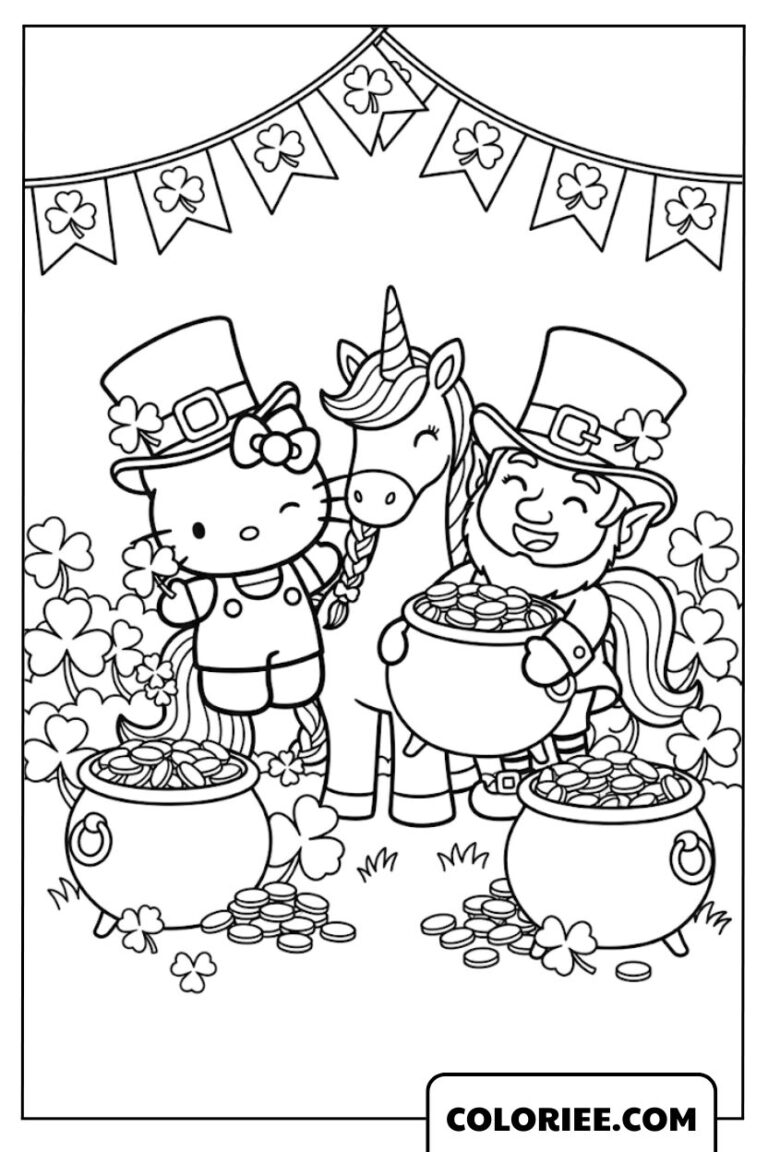 18 Coloriages Fête de la Saint Patrick gratuits en PDF