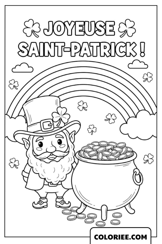 18 Coloriages Fête de la Saint Patrick gratuits en PDF