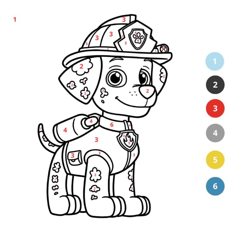 17 Coloriages Pat Patrouille PDF à télécharger gratuitement