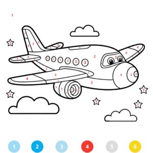 17 Coloriages Avion en téléchargement gratuit en PDF