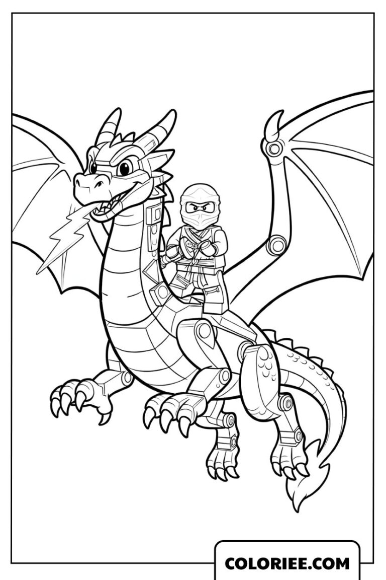 15 coloriages Ninjago à télécharger en PDF gratuit