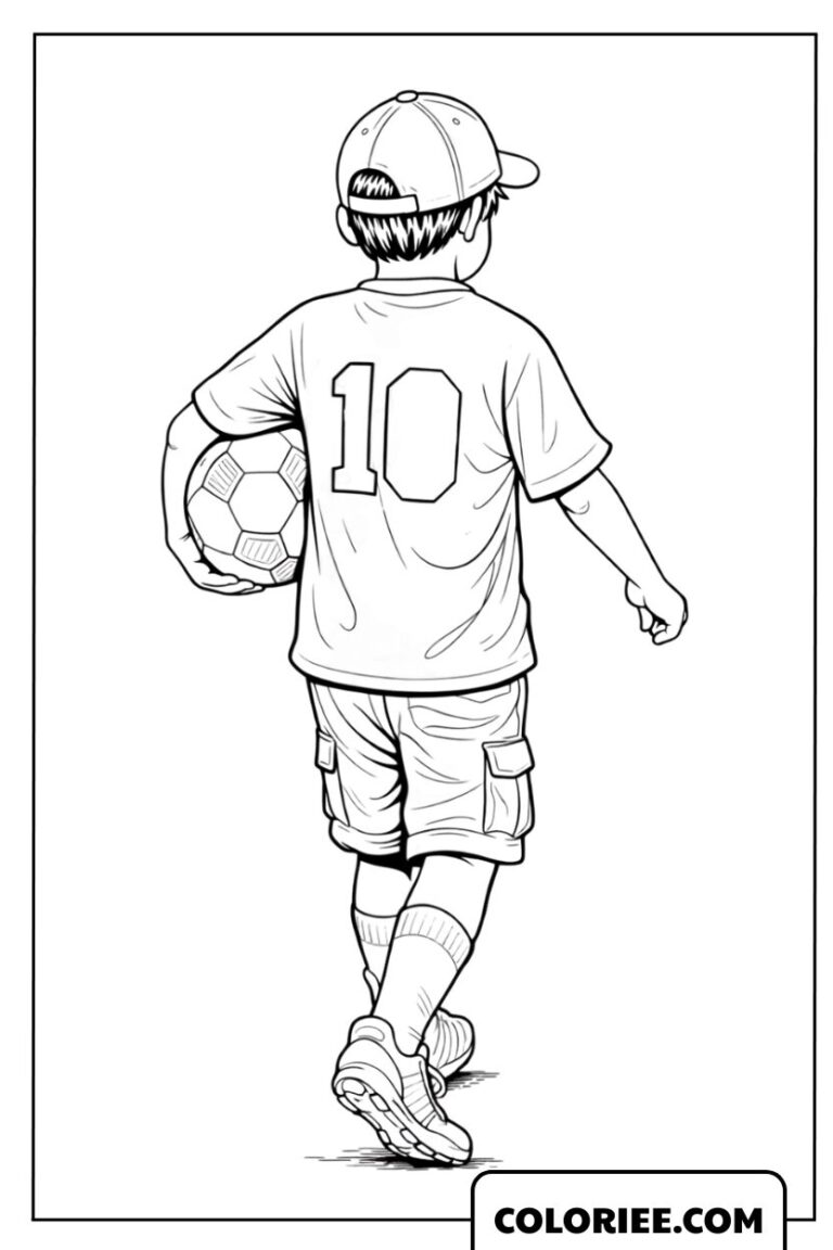 15 Coloriages Foot Téléchargement PDF Gratuit