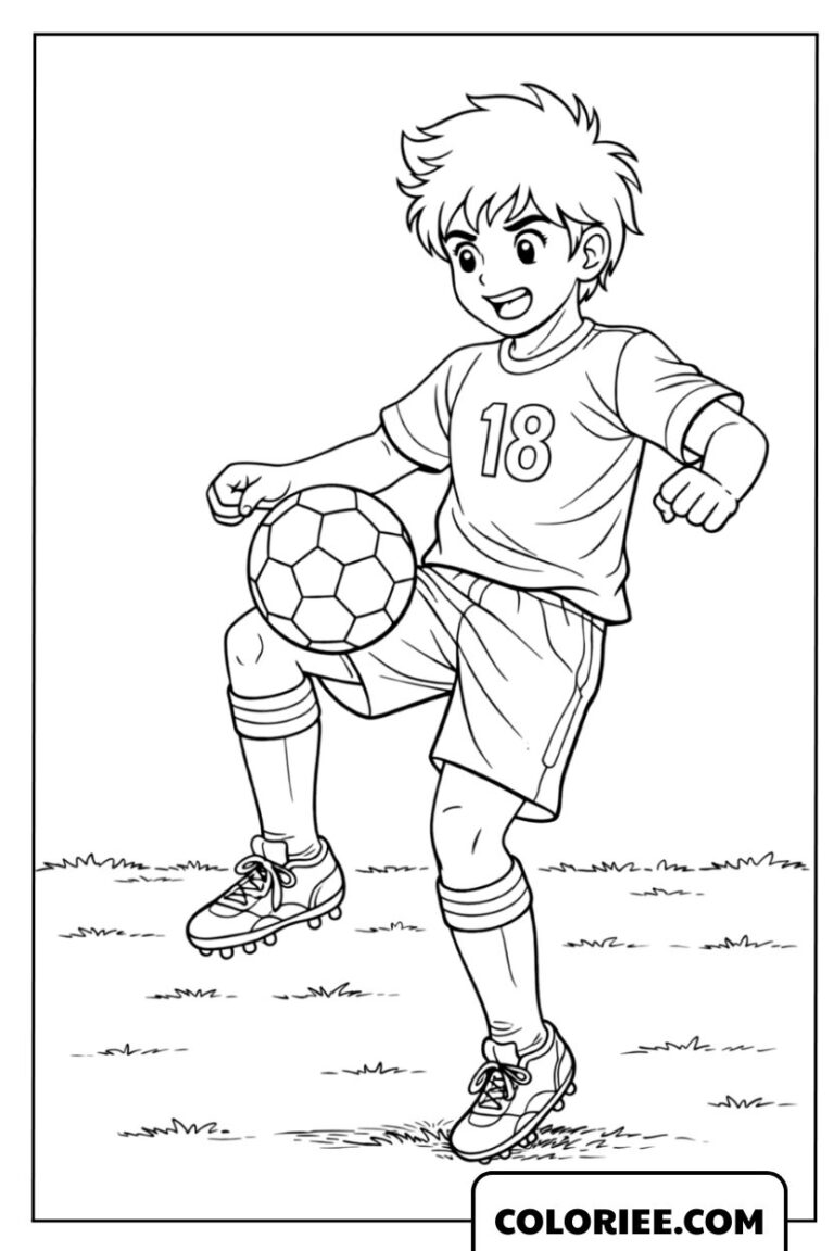 15 Coloriages Foot Téléchargement PDF Gratuit