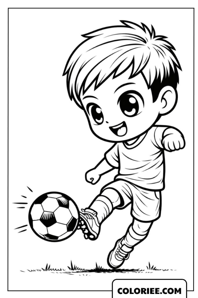 15 Coloriages Foot Téléchargement PDF Gratuit