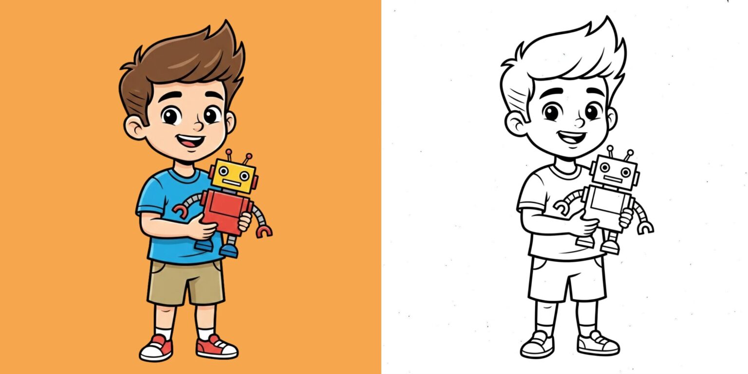 15 Coloriages Garçon à télécharger gratuitement en PDF