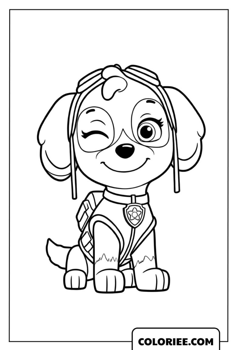 10 Coloriage Pat Patrouille Stella Gratuits à Imprimer